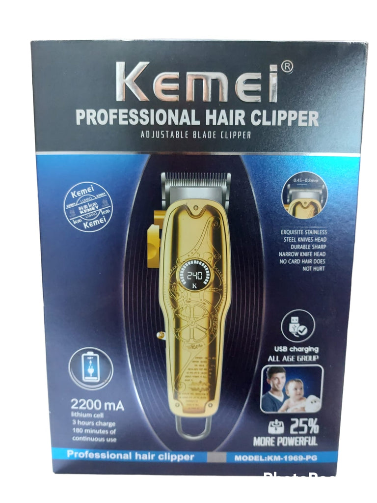 Cortadora Profesional Kemei 1969-PG – Multitienda Las Valentina's.CL