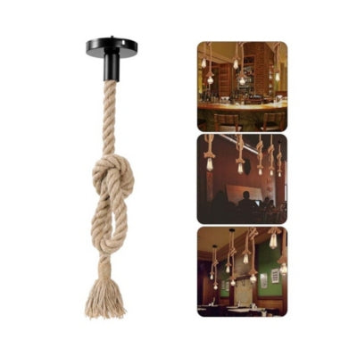 Lampara Colgante Vintage Soga 1m Rustica – Multitienda Las Valentina's.CL